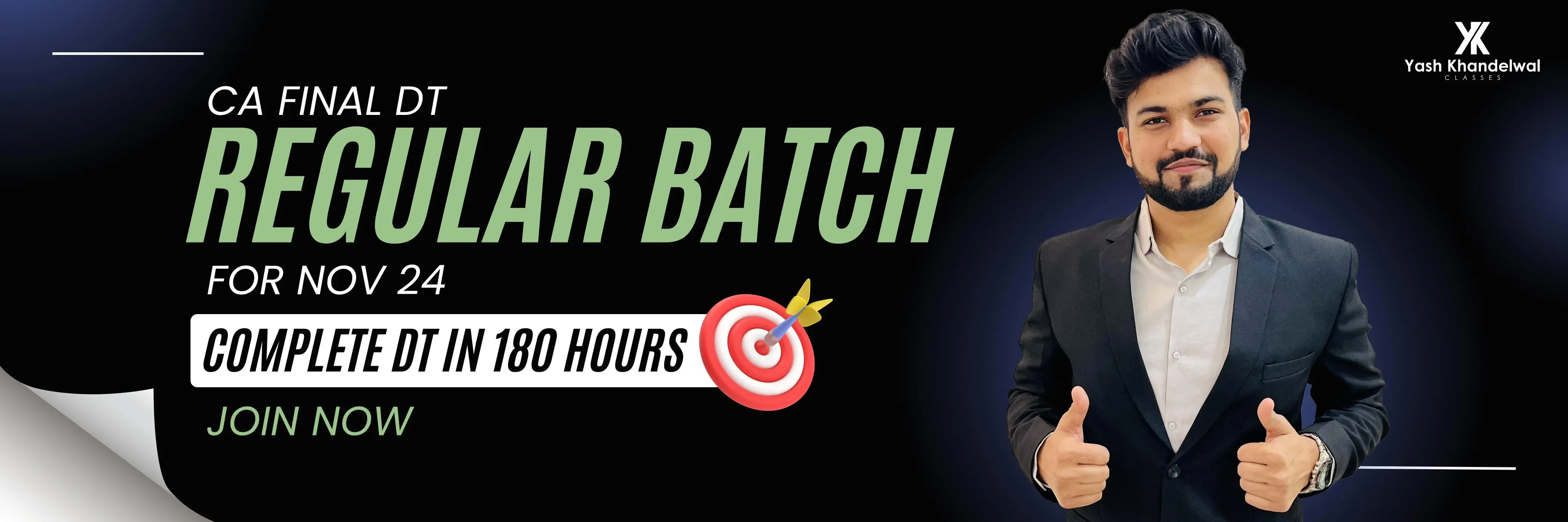 Yash Khandelwal Classes: CA Yash Khandelwal - Sab Kar Lenge